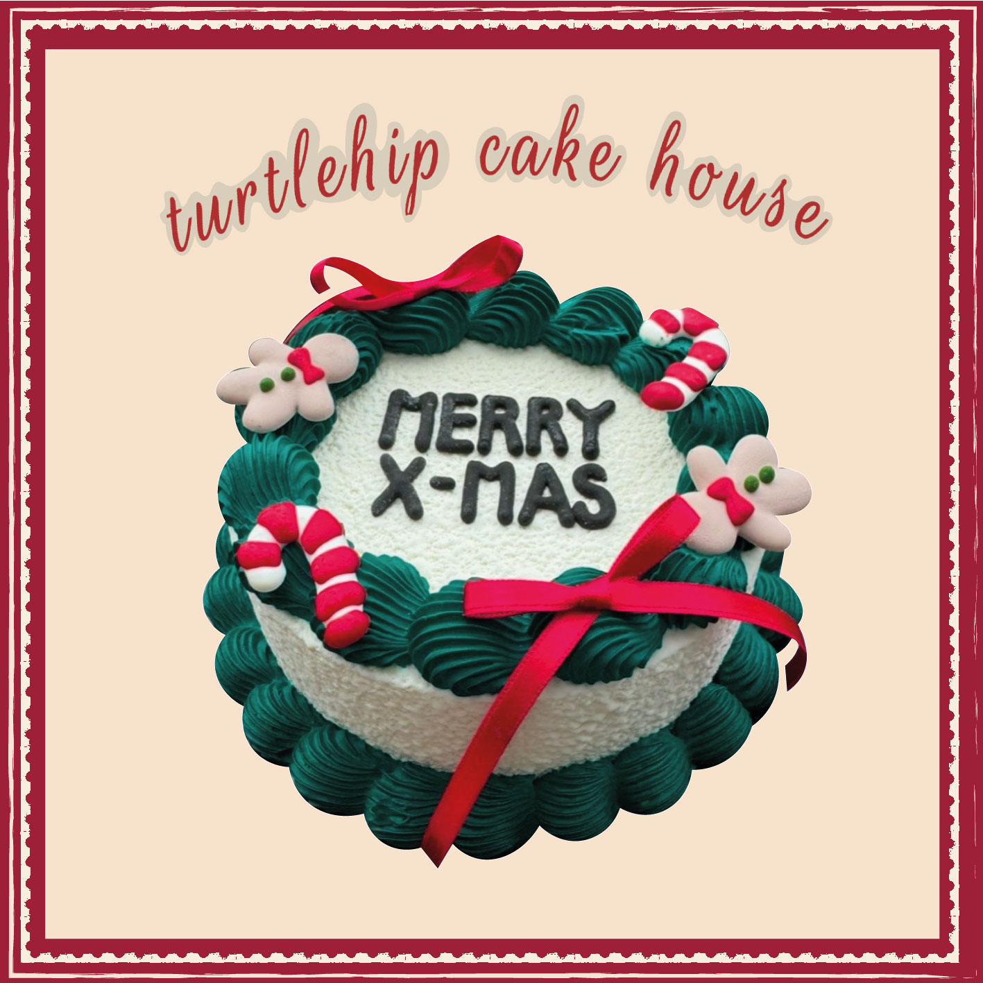 케이크 | X-MAS [미니] 리스